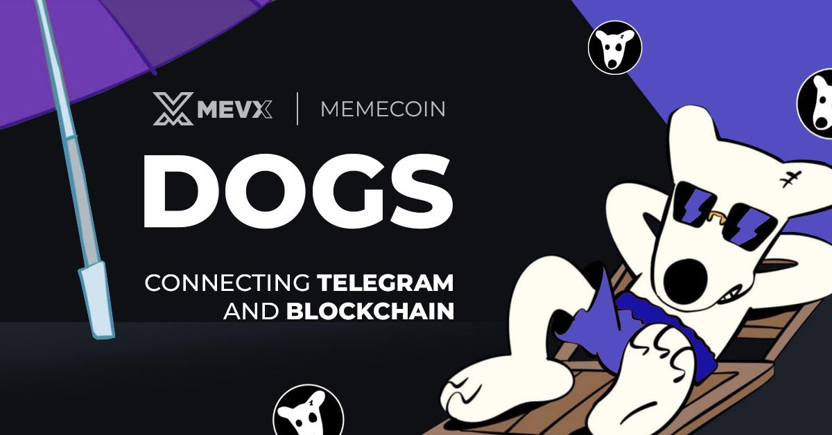 Dog Meme Coin Conneting Telegram and Blockchain: DOGS - Platform ...