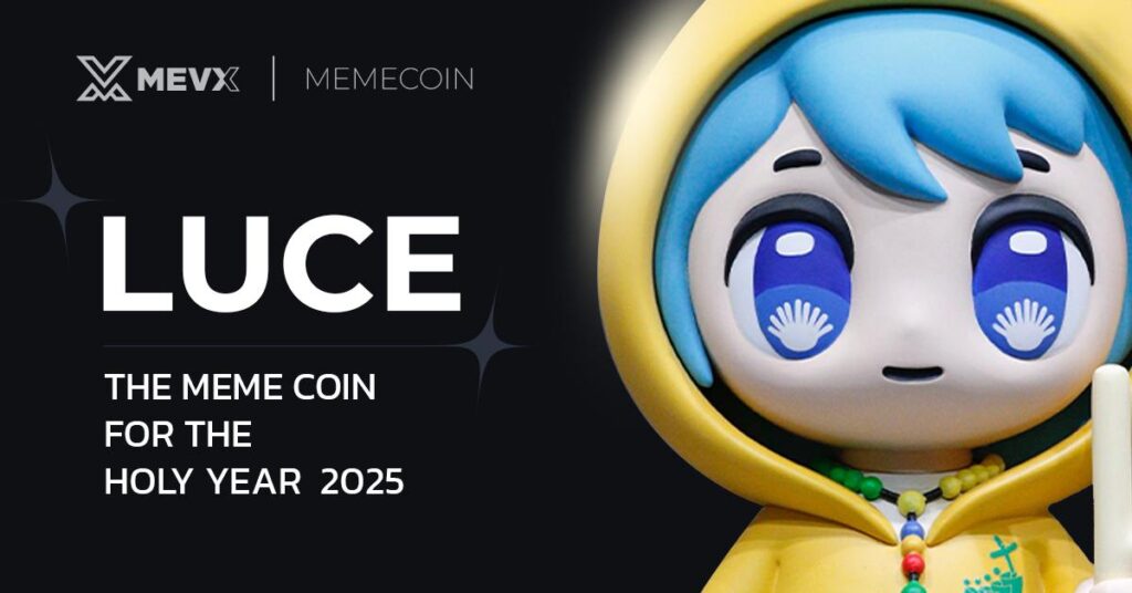 LUCE: The Meme Coin For The Holy Year 2025 - Platform Trading Bot Mevx