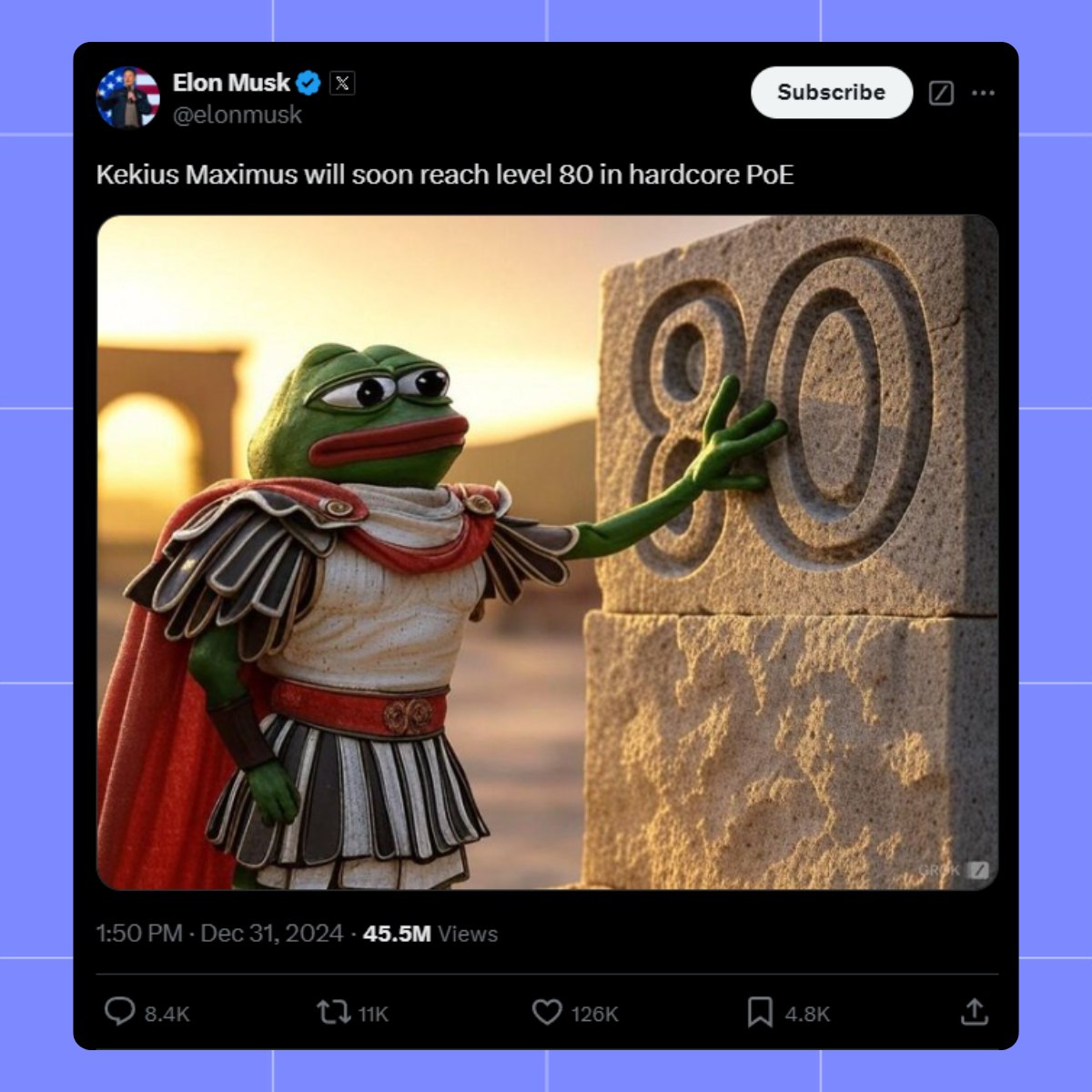 Elon Musk’s Kekius Maximus Name Change Spurs Meme Coin Frenzy ...