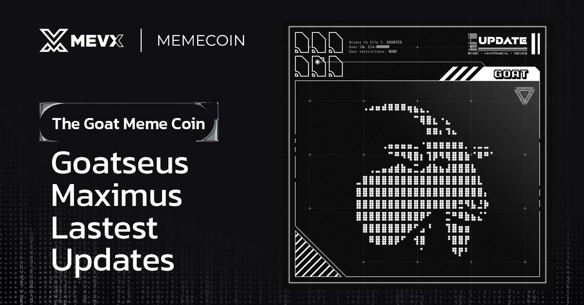 The Goat Meme Coin Goatseus Maximus Lastest Updates - Platform Trading ...
