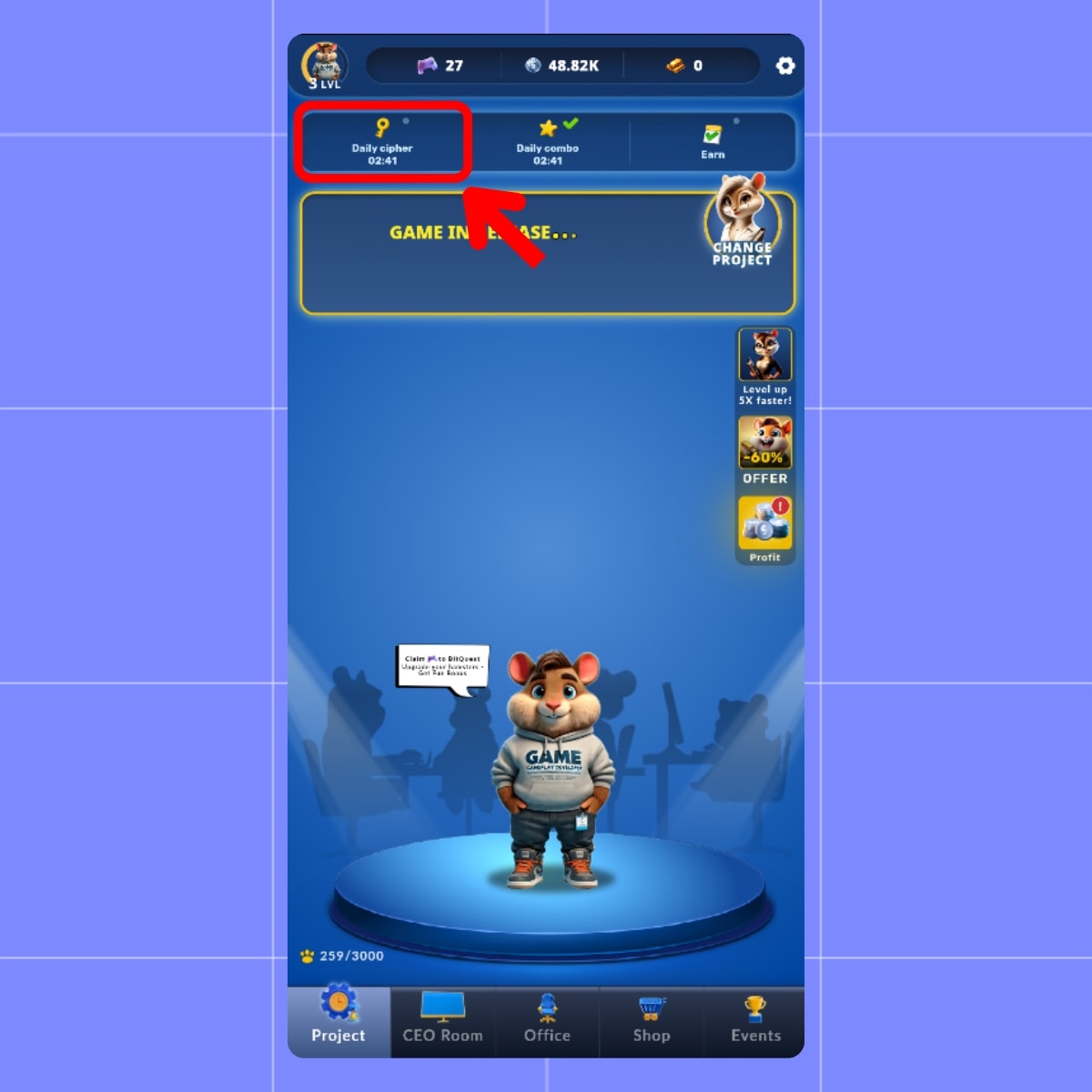 Hamster Kombat Daily Cipher Code - Platform Trading Bot Mevx