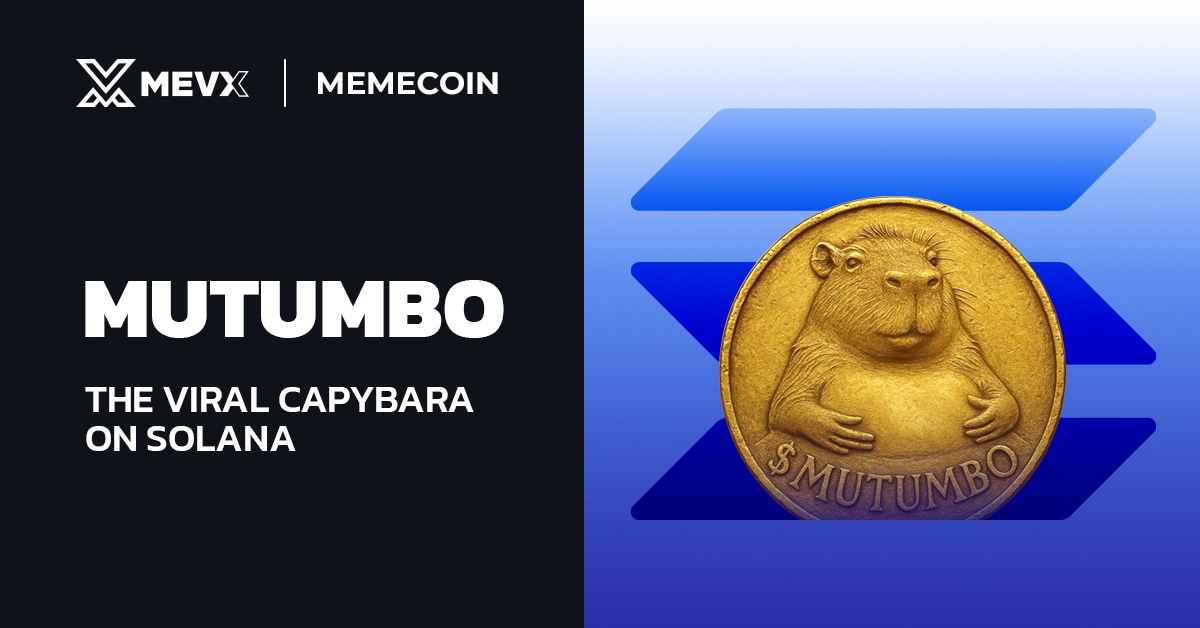 Mutumbo - The viral capybara on Solana - Platform Trading Bot Mevx