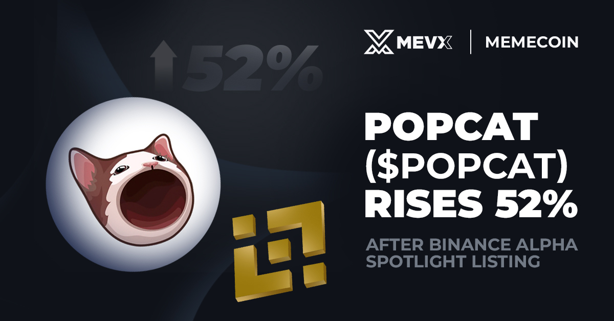 Popcat ($POPCAT) Rises 52% After Binance Alpha Spotlight Listing ...