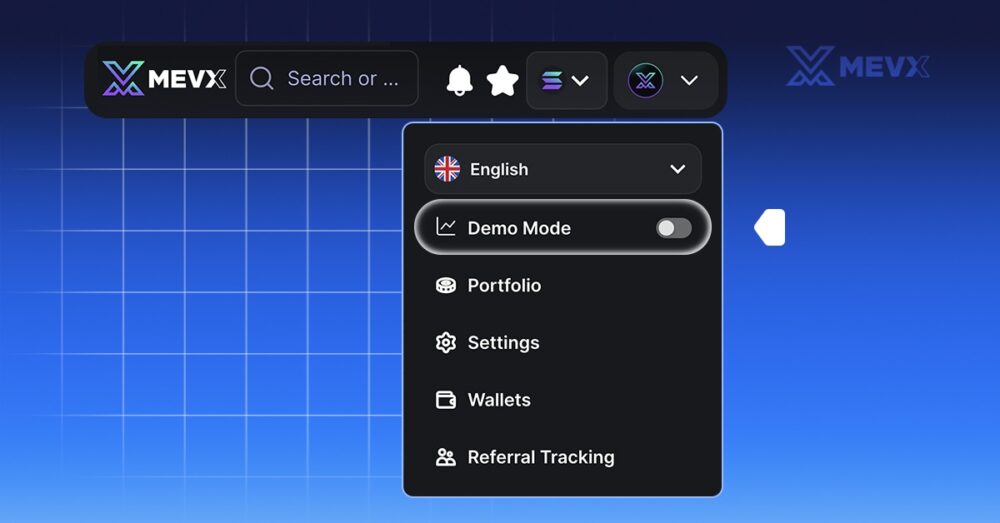 MevX Demo Mode: A Safe Space for New Memecoin Traders - Platform Trading Bot Mevx