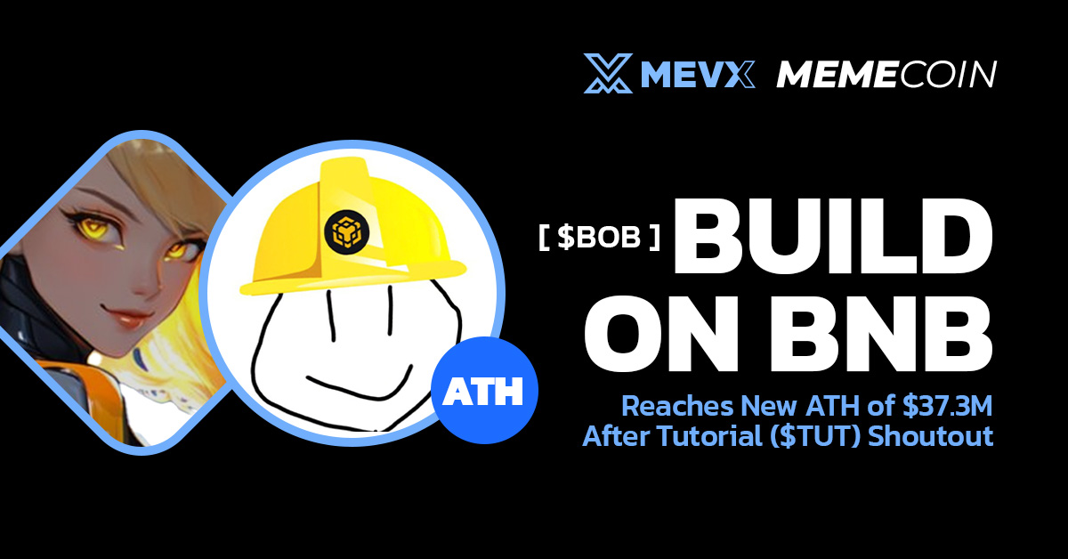 Build On BNB ($BOB) Reaches New ATH of $37.3M After Tutorial ($TUT) Shoutout - Platform Trading ...