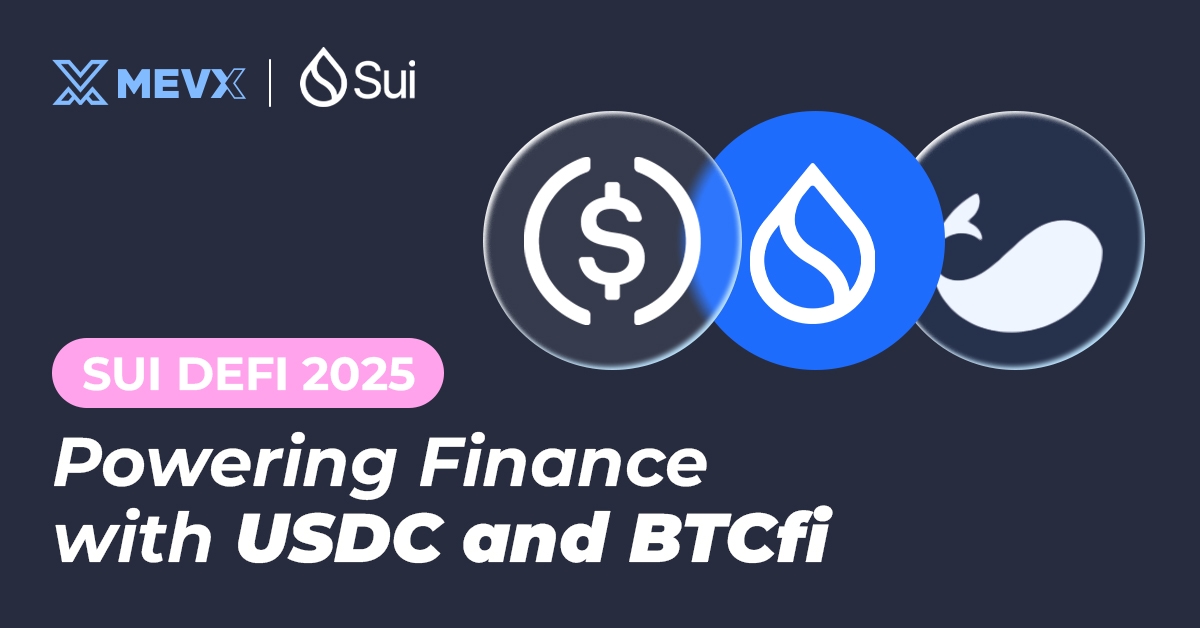 Sui DeFi 2025: Powering Finance with USDC and BTCfi - Platform Trading Bot Mevx