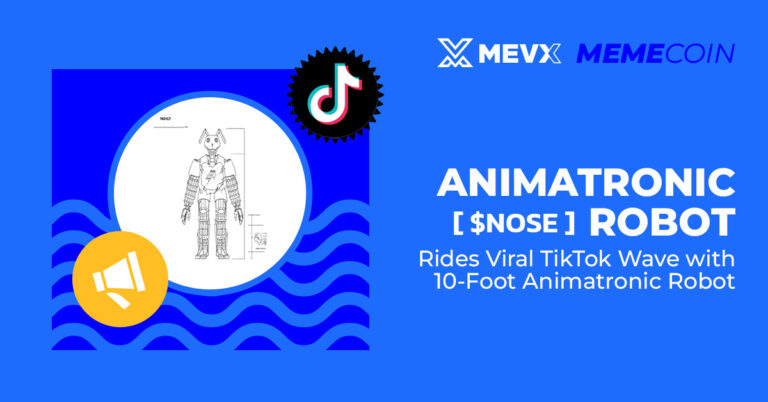 Nosey ($NOSEY) Rides Viral TikTok Wave with 10-Foot Animatronic Robot ...